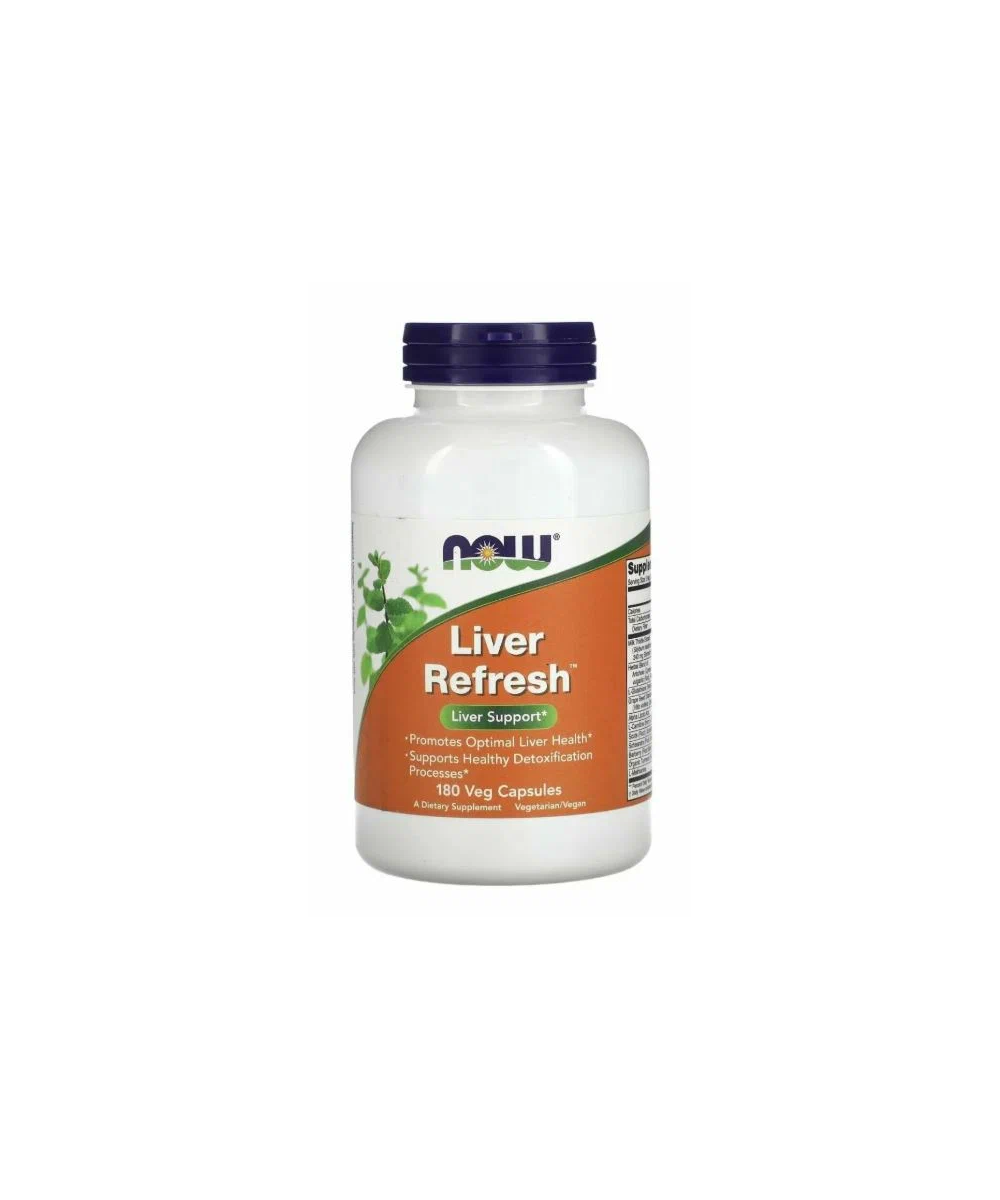 Комплекс для поддержки печени Now foods Liver refresh 180 vcaps