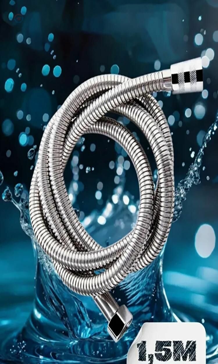 Душевой комплект с 5 режимами струи, самоочищающимися силиконовыми соплами и антиблокировкой, ручной душ с шлангом и крючком для ванной комнаты, лёгкая установка и долговечность