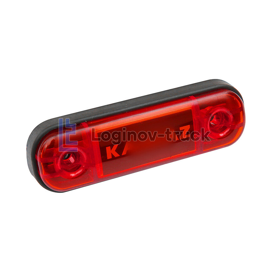 Габарит светодиодный neon slim-m kz 24v красный (27118)