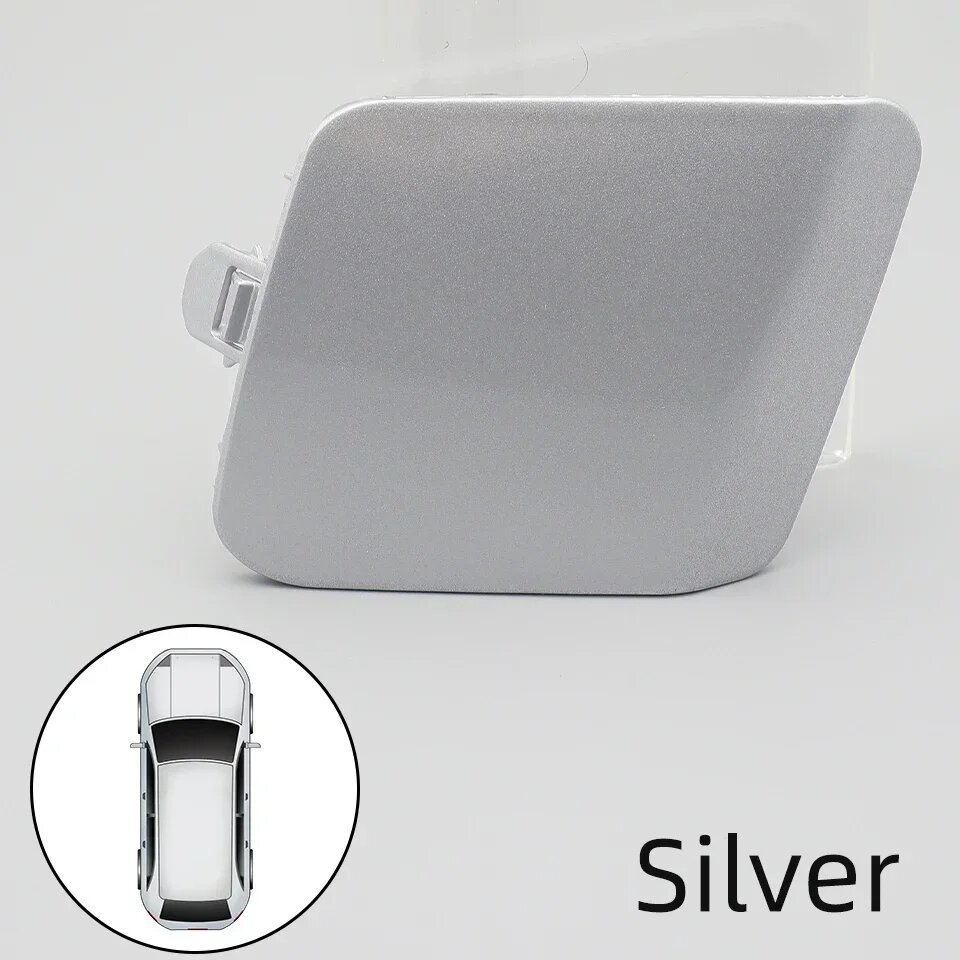 Автоматический передний бампер, буксировочный крюк, крышка для Toyota Corolla Altis 2014 2015 2016 2017, буксировочный крюк, украшение на крышку прицепа Silver