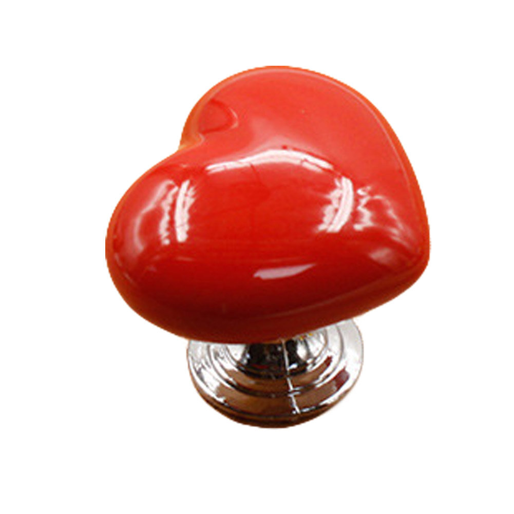 Керамическая дверная ручка для формы сердца