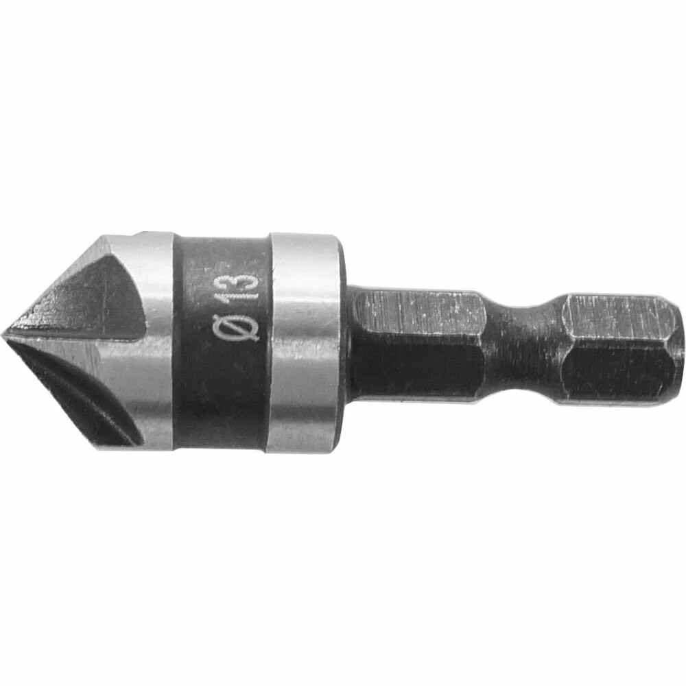 Зенкер конический по дереву, 13 мм, 6-гранный хвостовик, Политех 4970213