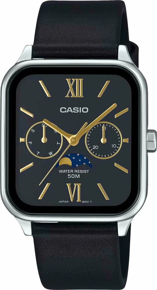 Наручные часы CASIO Collection, черный/серебристый — фото 1