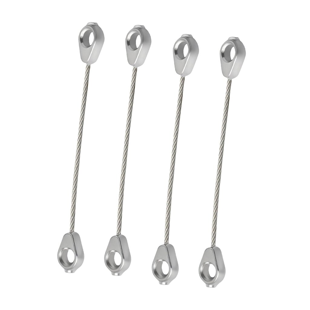 4 шт. Кабель подъема деки 746-0970 946-0970 из нержавеющей стали для замены