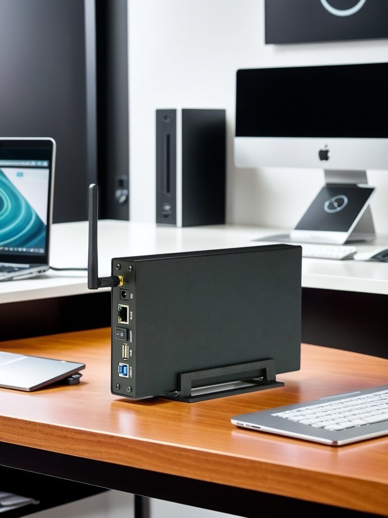 Портативный корпус для жёсткого диска, USB3.0, Ethernet, NAS, 3,5"