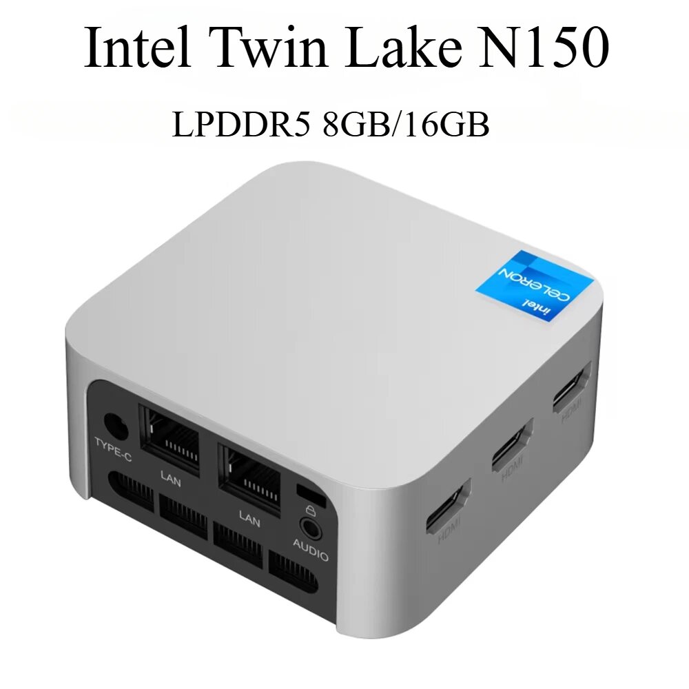 BitPC SZBOX T8 Plus Intel N150 8/256GB, EU
