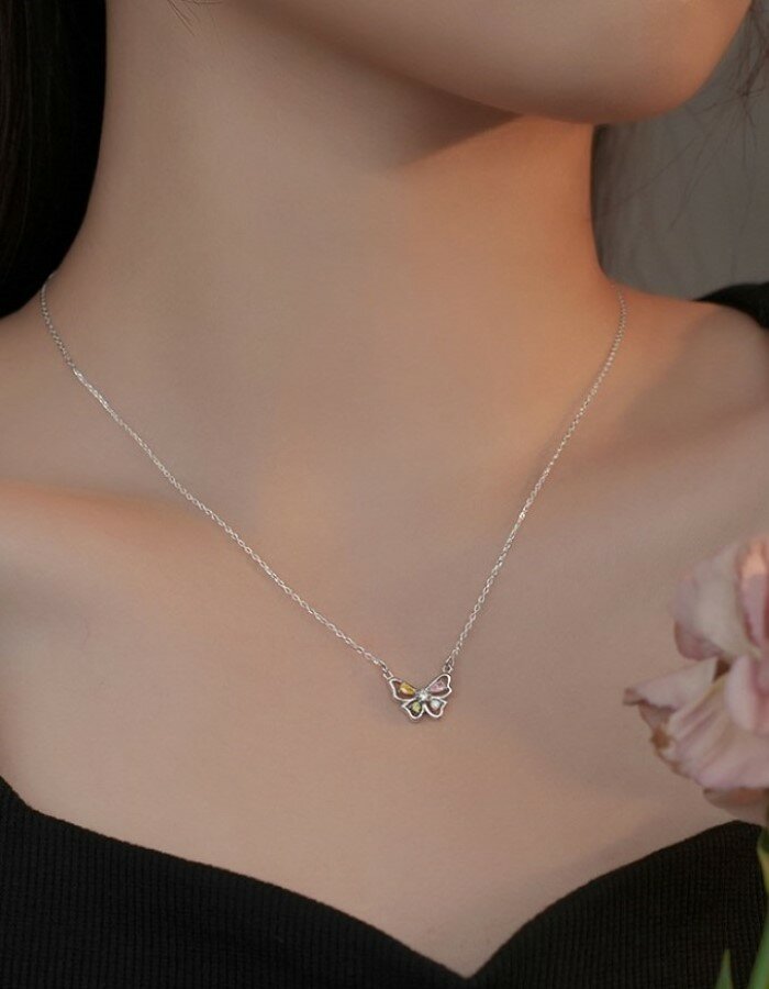 Колье, фианит