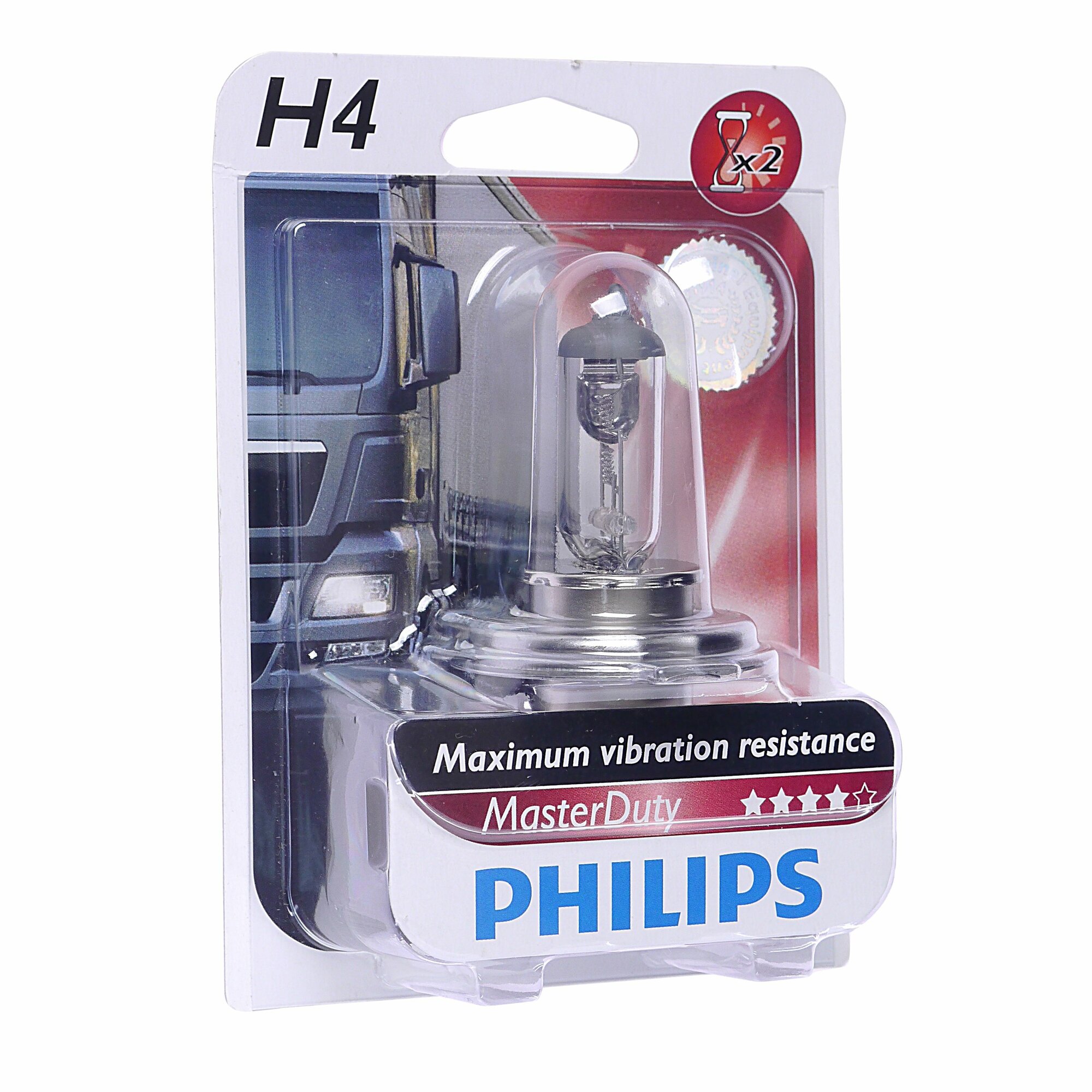 Автолампа H4 75/70W P43t-38 MasterDuty 24V
