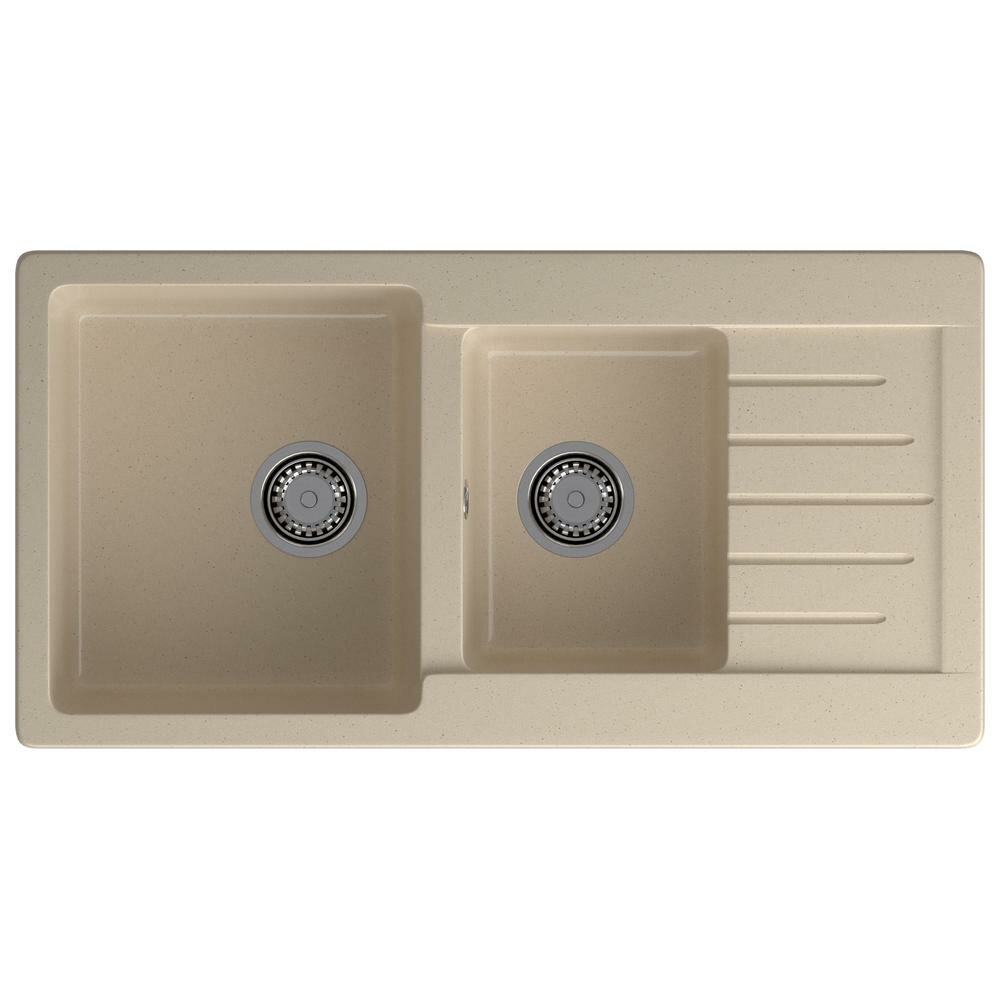 Кухонная мойка GranFest PRACTIK 980KL, кашемир