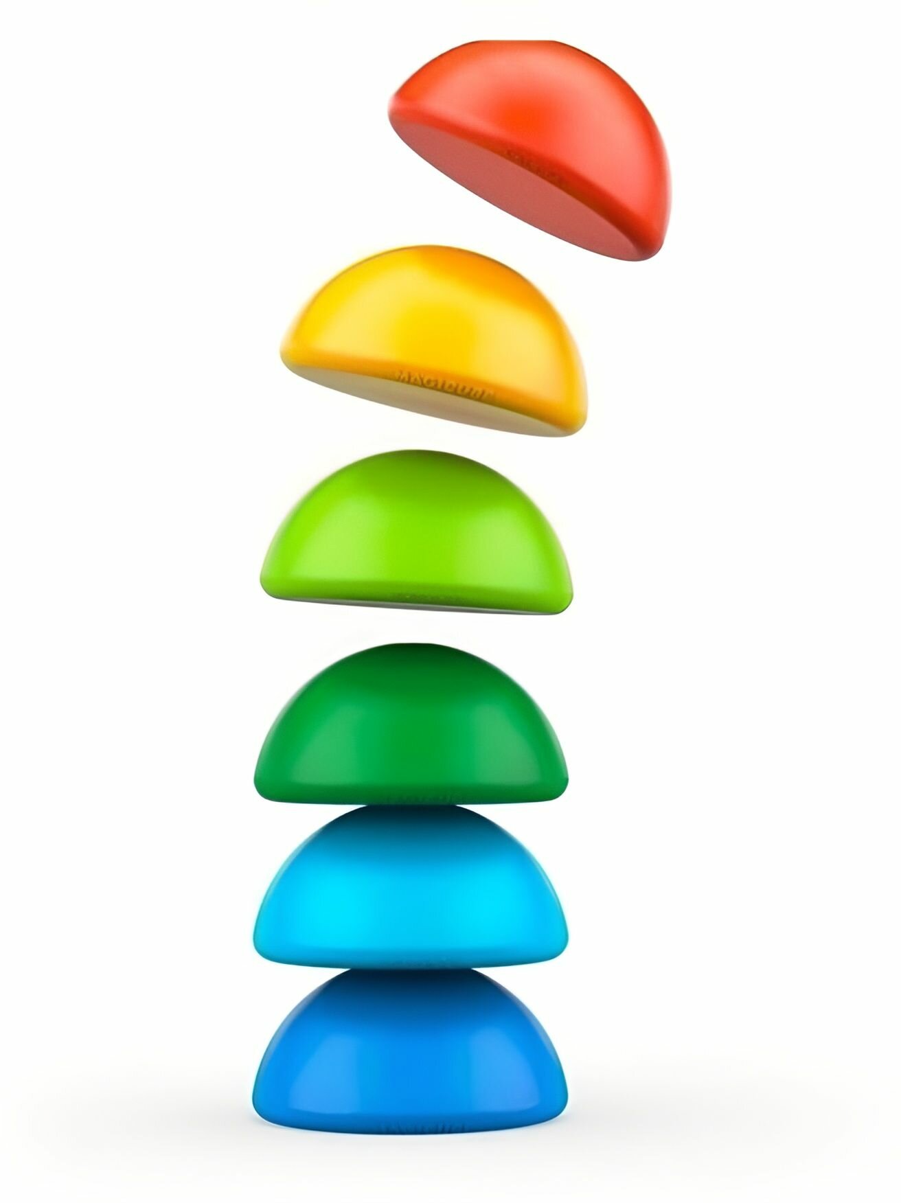 GEOMAG Конструктор магнитные кубики волшебные комбинации 6 элементов для детей от 1 года