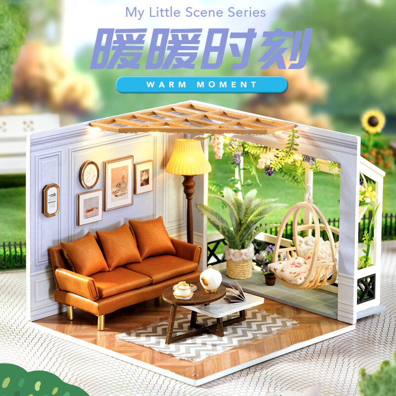 Домик "Diy Hut My Small Scene", 3D, креативный, миниатюрный, цвет H-025