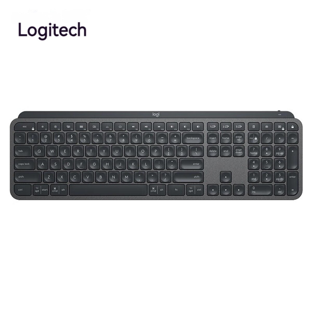 Клавиатура Logitech MX Keys, беспроводная, для ПК и планшета, черная