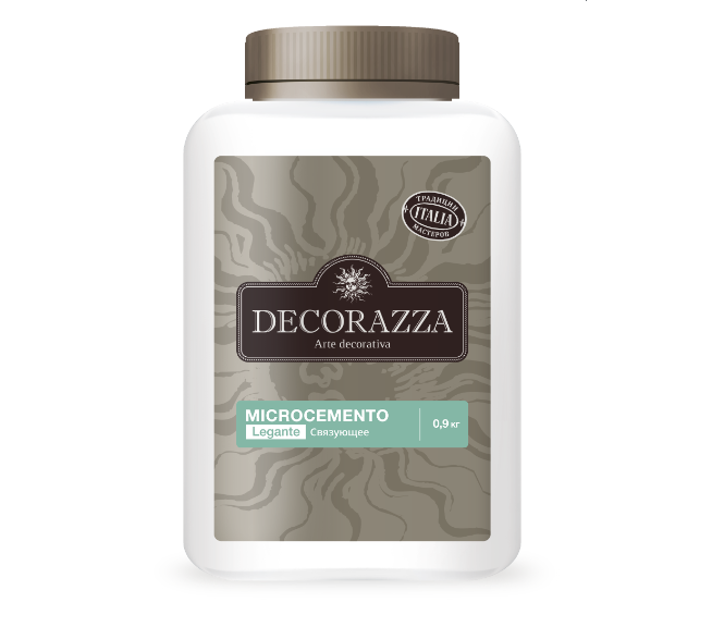Лак Decorazza Microcemento Protetto Matte 830гр Матовый 2-х комп. Полиуретановый без Запаха.