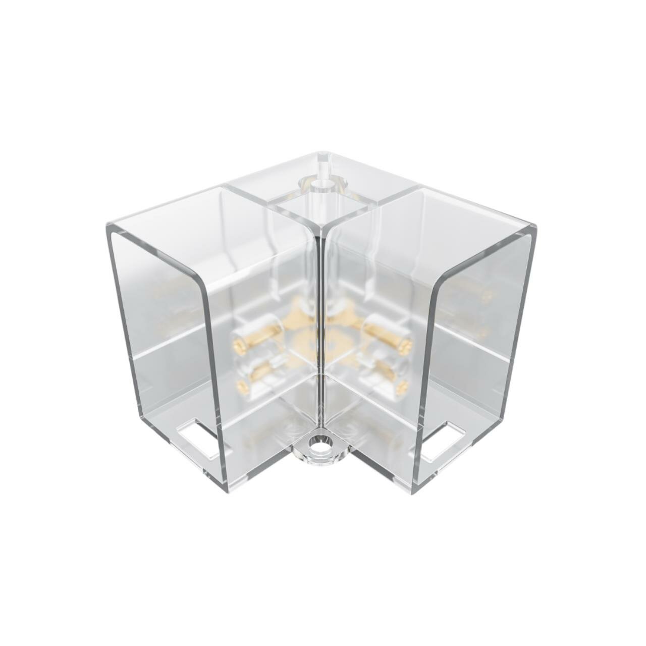 09-136 Коннектор для светильников серии NET, тип L, 230В/50Гц, 46х40х26мм, IP20, полипропилен