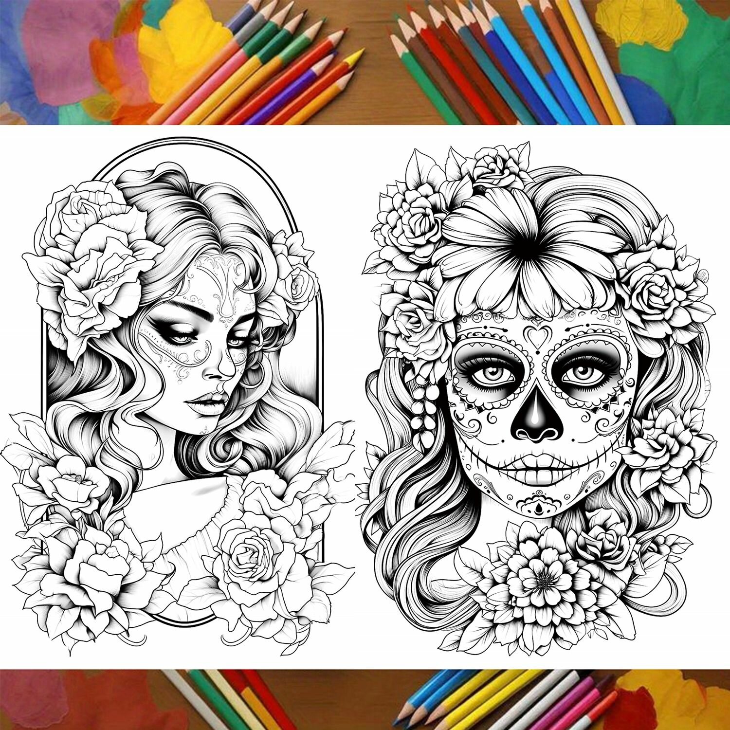 Раскраска на плотной бумаге. Для детей и взрослых, творчество для всей семьи. Хобби и развитие