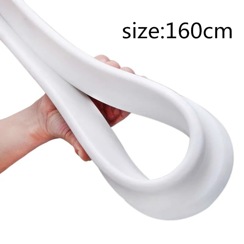 Гибкие силиконовые пробки для воды, полоски для защиты от прожектора, Резиновая полоса для душа, ванной, кухни