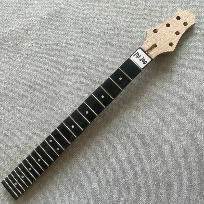 Гриф для электрогитары PN200 22 лада Накладка палисандр Корпус махагони 3+3 колки Замена грифа DIY