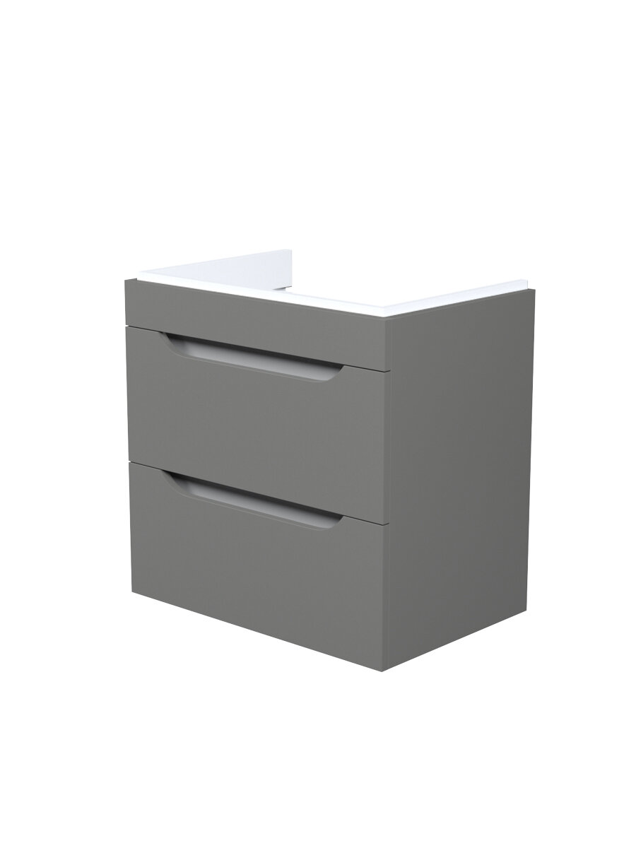 Тумба подвесная IDDIS Sky SKY60G0i95 60 см серый подходит умыв. 4076000i28