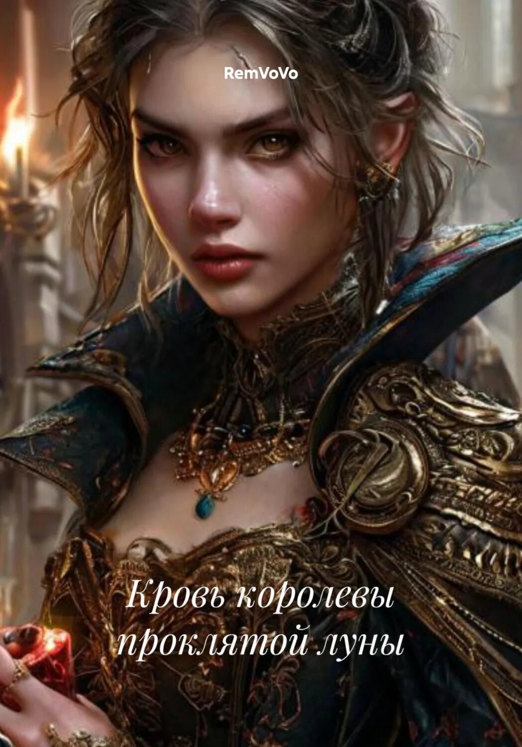 Кровь королевы проклятой луны [Цифровая книга]