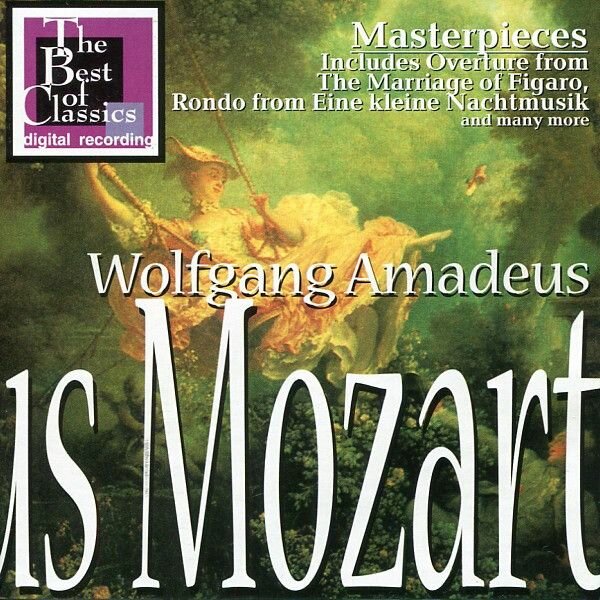 Wolfgang Amadeus Mozart - Masterpieces (1CD-Аудио, Россия 2000, G/VG+)