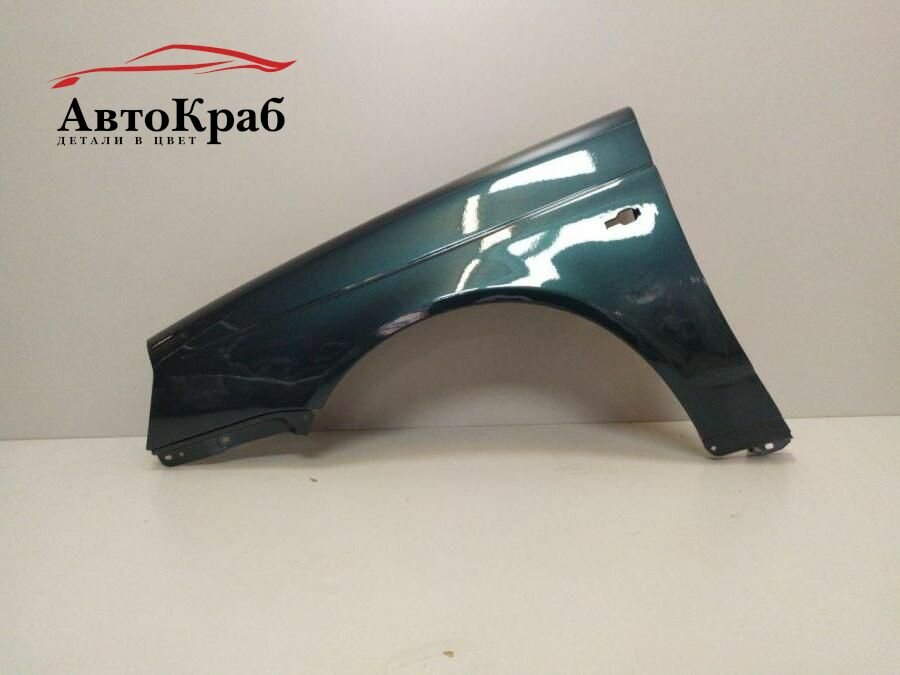 Крыло переднее левое в цвет для ВАЗ (LADA) Приора I (2007 — 2013) 328 - ницца, темно зеленый
