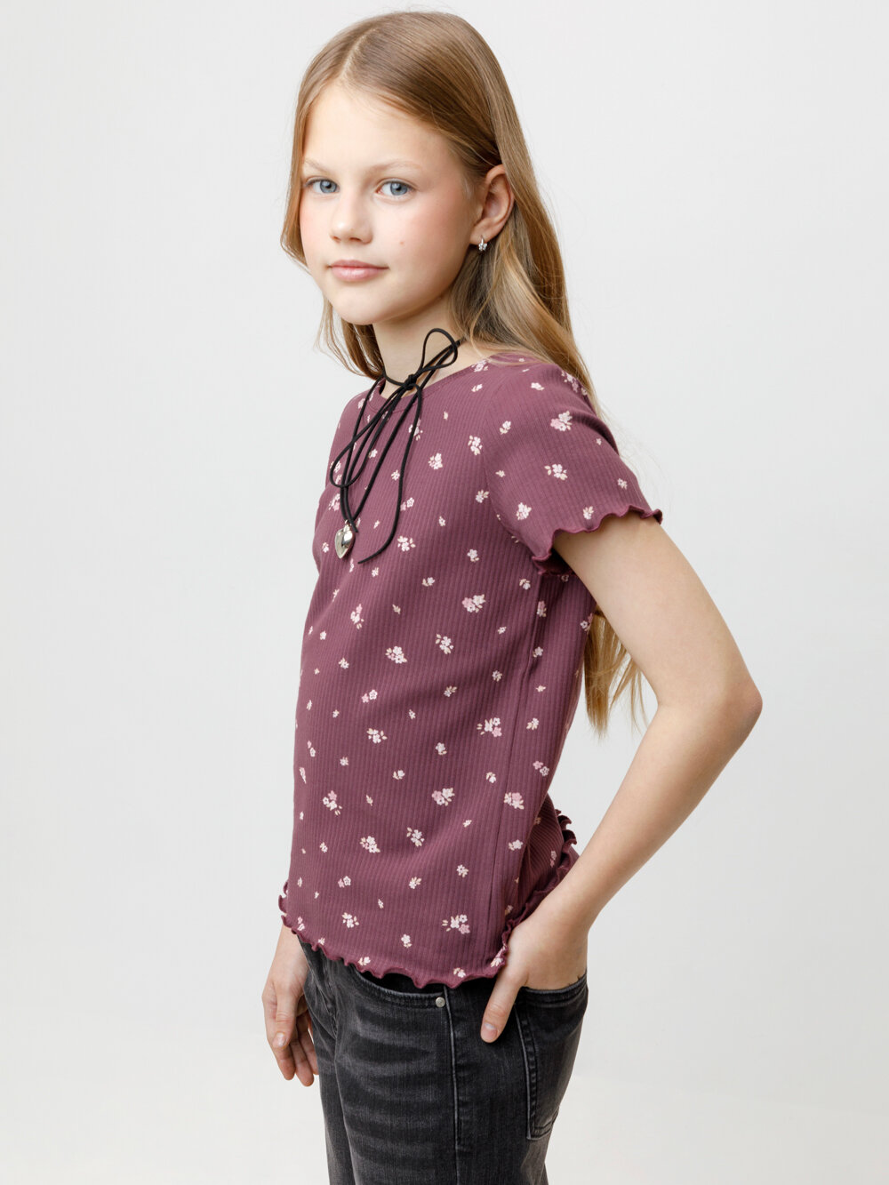 Футболка КР 302814/бордовый 1411 Н068.1 к653