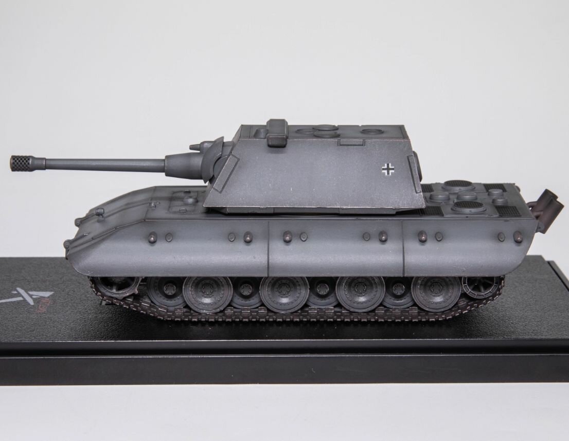 ARTISAN 1/72 E-100 Сверхтяжелый танк World of Tanks, готовая модель для коллекции, PVC корпус + металлическая пушка