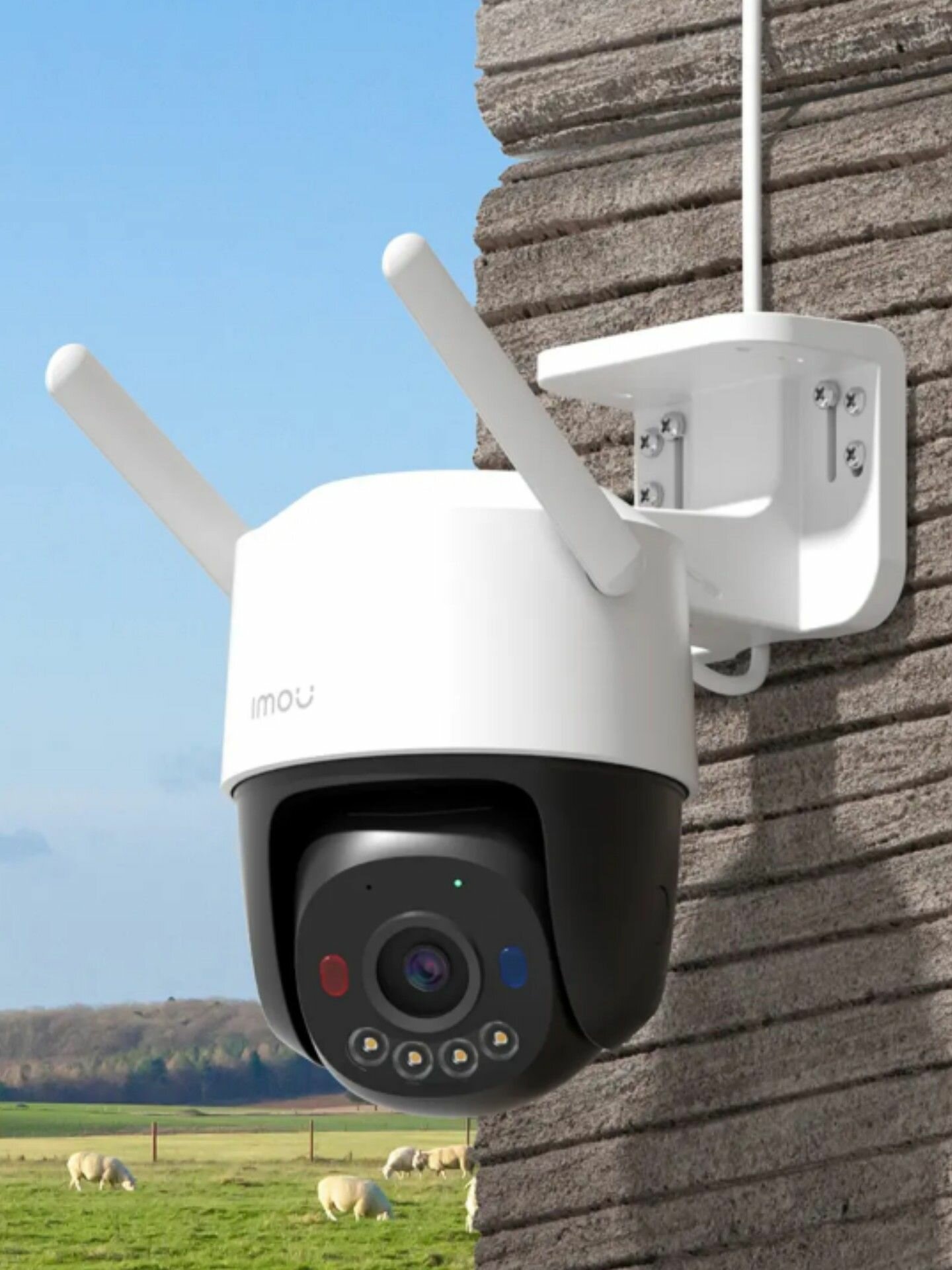 Imou Cruiser SC 4G 5Мп 3,6 мм - камера видеонаблюдения 4G уличная поворотная c поддержкой сим карт (Билайн, Мегафон, МТС), с функцией "поворот + наклон" для улицы, двухсторонняя аудиосвязь