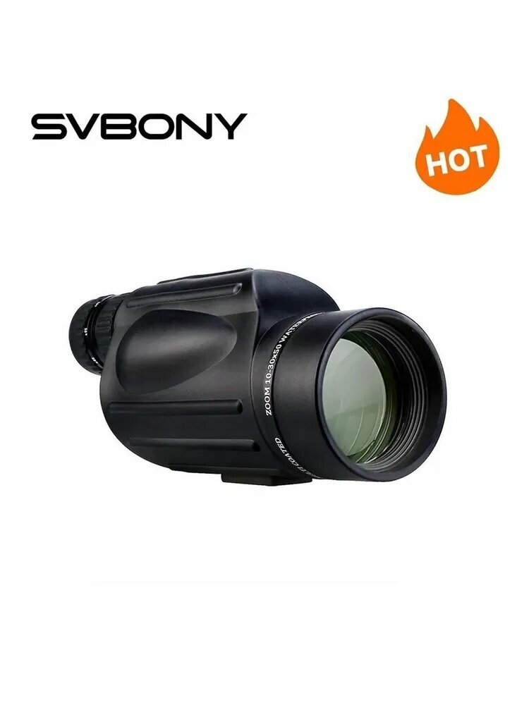 Монокулярный телескоп SVBONY SV49 10-30X50