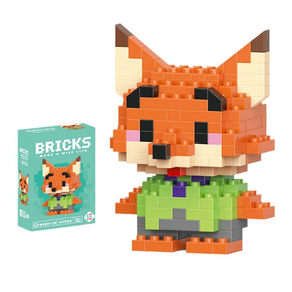 3Д Конструкторы Джуди и Ник, Зверополис, набор