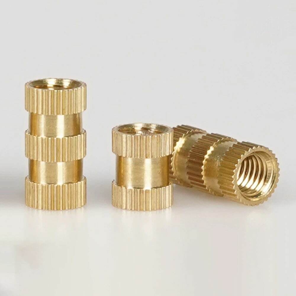 M2 M2.5 M3 M4 M5 M6 M8 M10 Латунная вставка для термоплавкого литья, резьбовые вставки для 3D-принтера