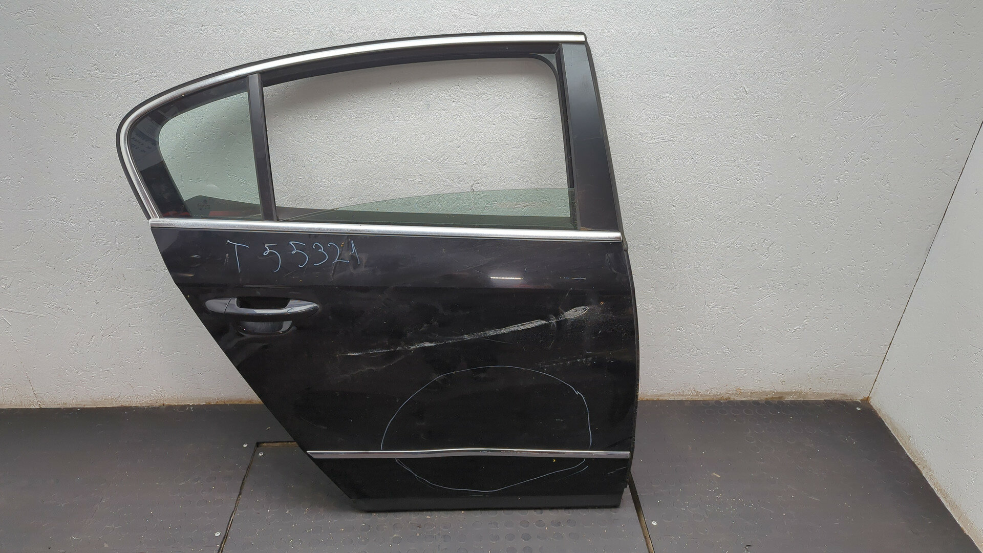 Дверь боковая (легковая) правая задняя Volkswagen Passat 6 Б/У