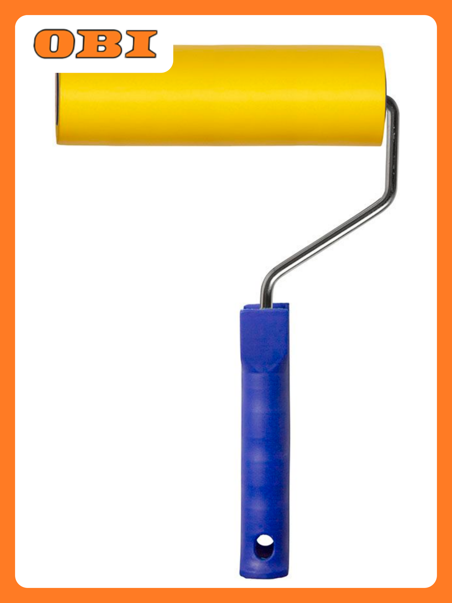 Ролик для прикатки Toolberg, для обоев, синтетическая резина, 45х150 мм