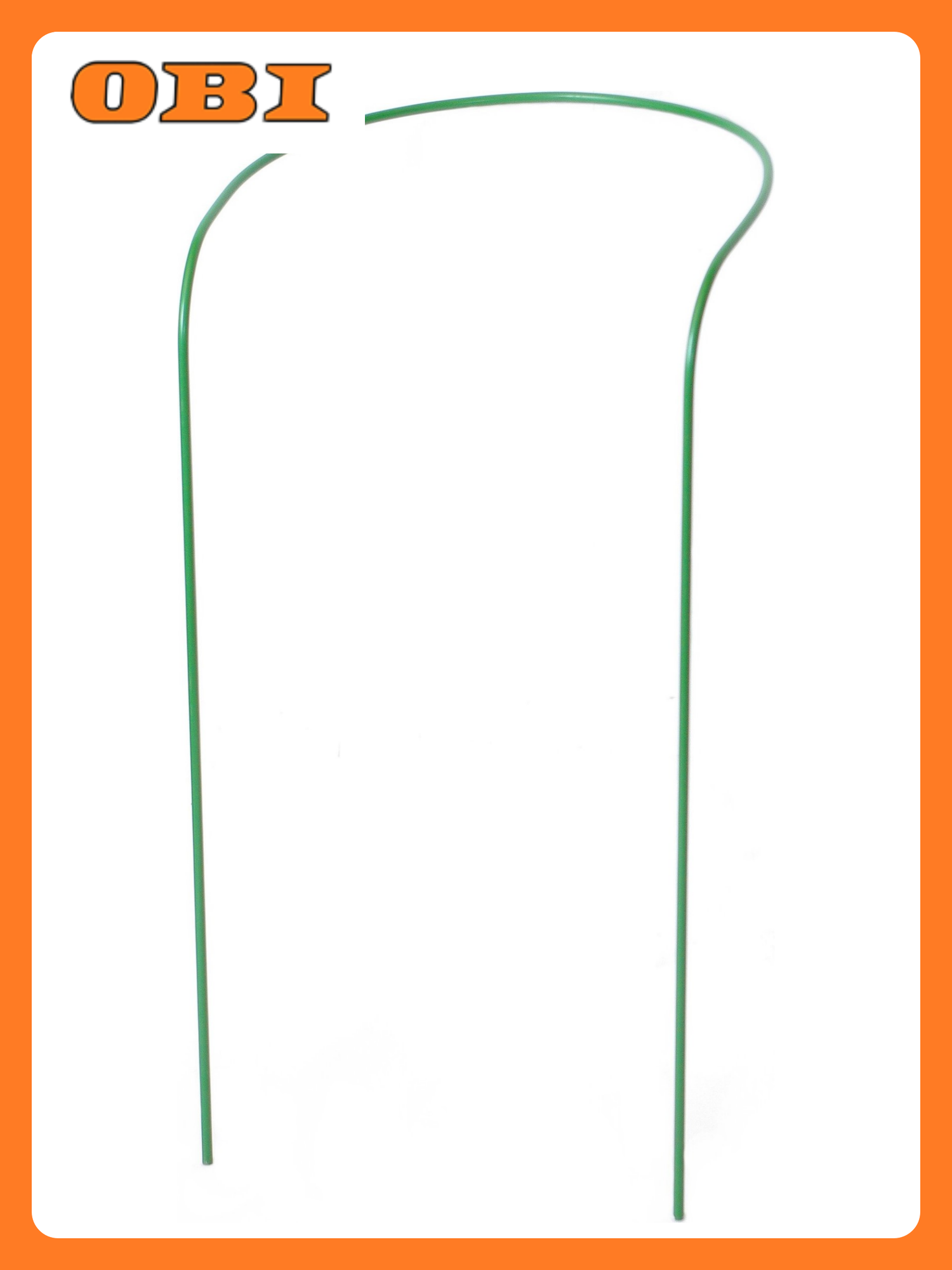 Кустодержатель Клевер-С, ПВХ, разборный, для кустарников, зеленый, 40x90x10 см