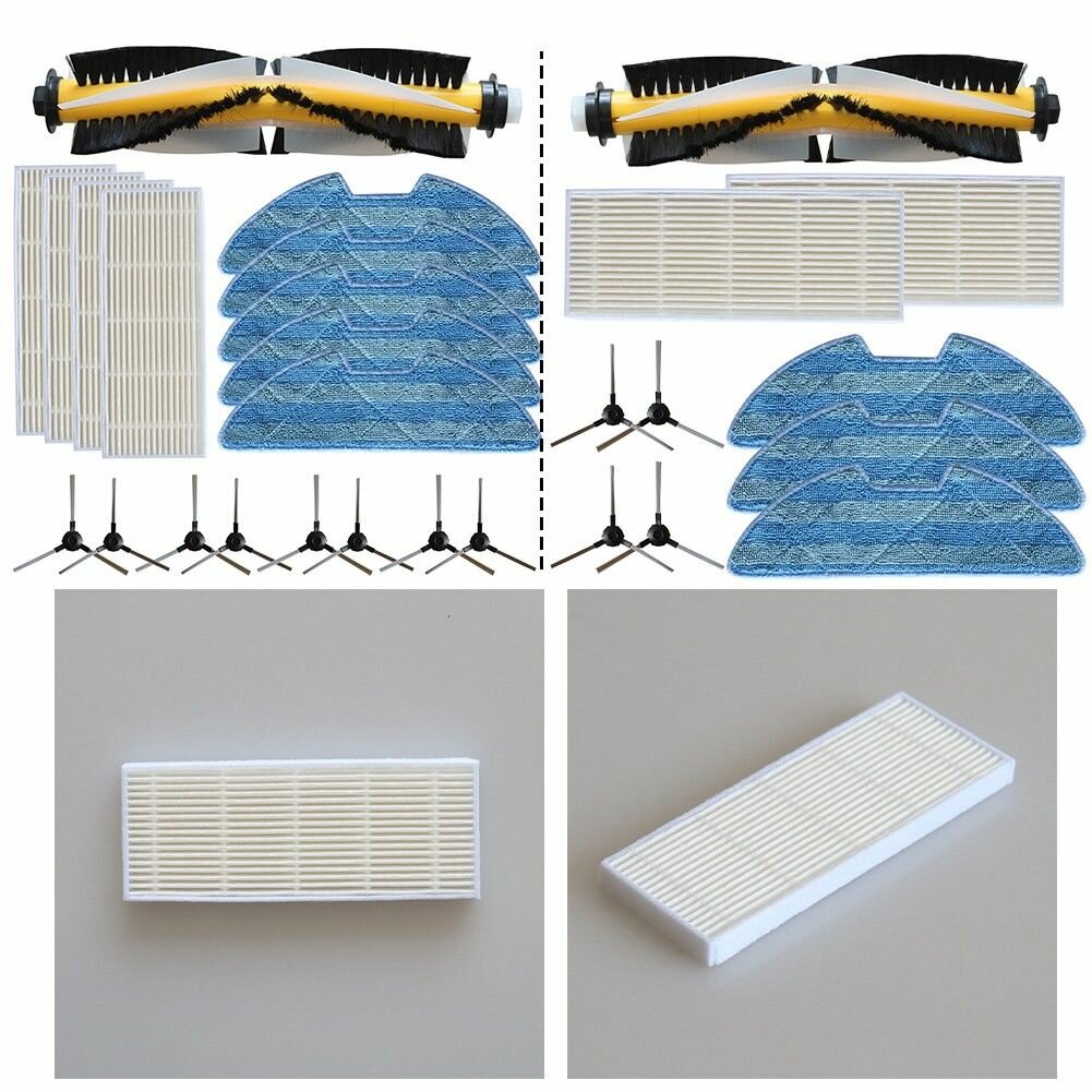 Подходит для комплекта аксессуаров для подметально-уборочной машины iClebo G5/Kitfort KT-552 КТ-566