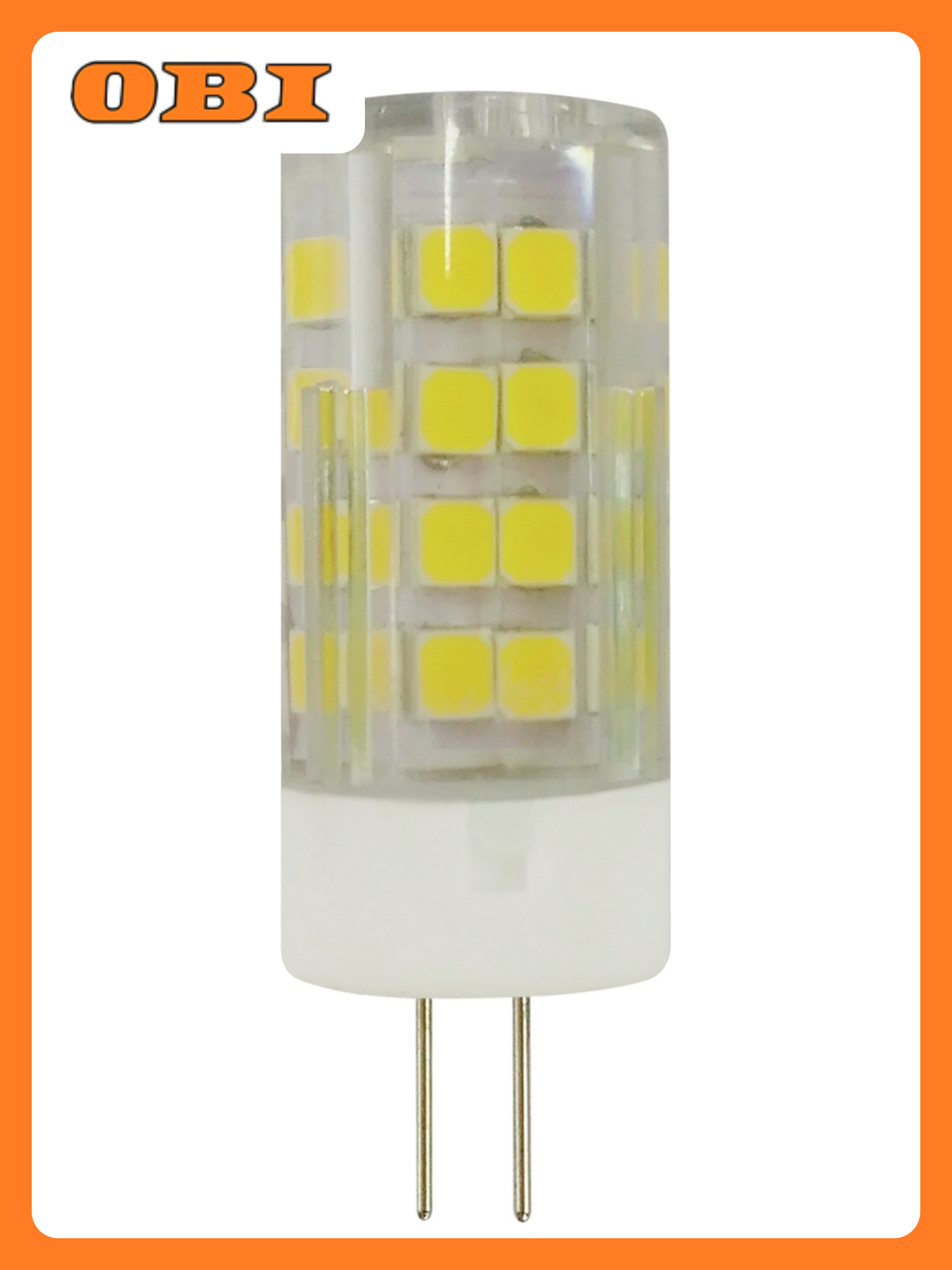 Светодиодная лампа ЭРА JC G4 5 Вт 400 лм 2700 K капсула