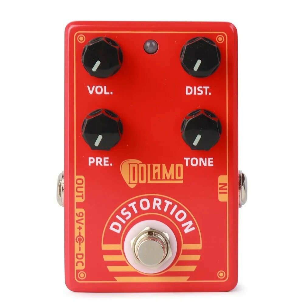 Педаль эффектов для электрогитары и бас-гитары Dolamo D-9 Distortion Guitar Effect Pedal