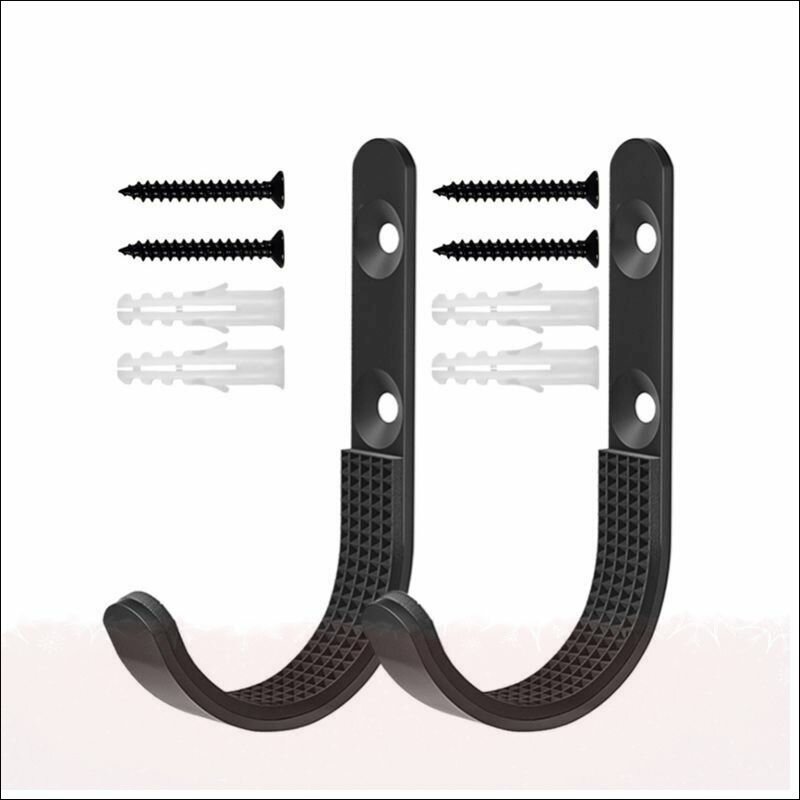 Стойки для оружия, держатели, крючки для настенного хранения пистолеты винтовка дробовик АК47и лук Черный 2шт