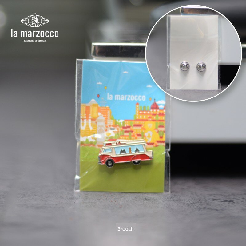 Керамическая кружка Lamarzocco, чашка для кофе, чашка для латте, термос, кофейные принадлежности Брошь La Marzocco типа
