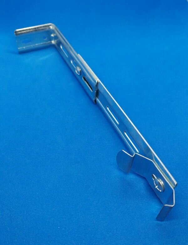 Кронштейн настенный с удлинителем 20 см с потолочным для вертикальных жалюзи, 4 шт.