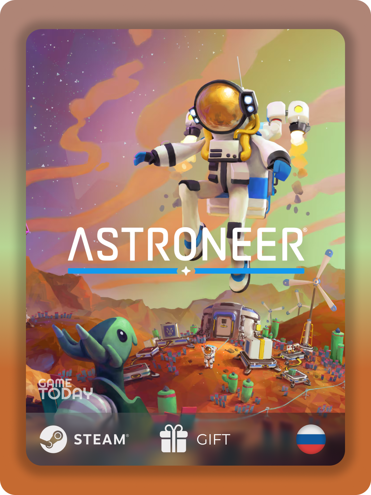 ASTRONEER | Игра в Steam | PC | Steam Deck | Отправка подарком | Регион активации Россия