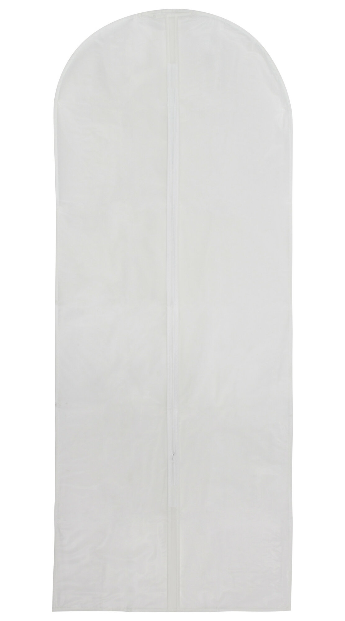 Чехол для одежды рыжий КОТ, 60х150 см, PEVA, на молнии, белый