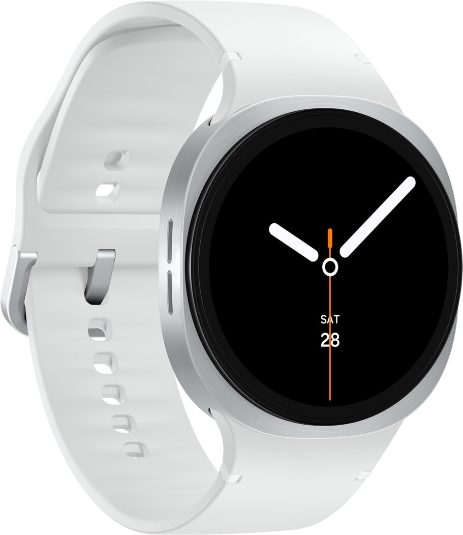 Смарт-часы Samsung Galaxy Watch 8 LTE 44мм 1.47" Super AMOLED сереб. (SM-L335FZSACAU)