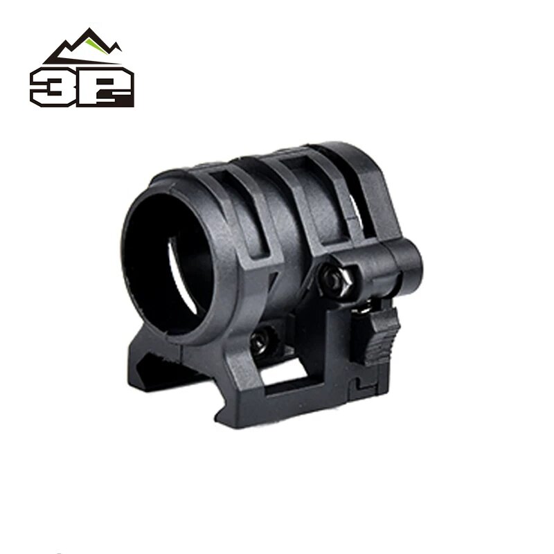 Тактический фонарь для пожарных на шлем, с мощным светом, зумом, из алюминиевого сплава, с креплением для стробоскопа