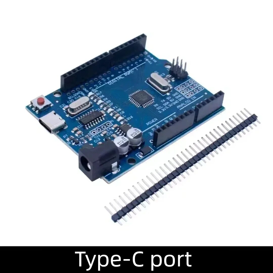 Микроконтроллер ATMEGA16U2 CH340G+MEGA328P SMD для Arduino R3 R3 Type-c
