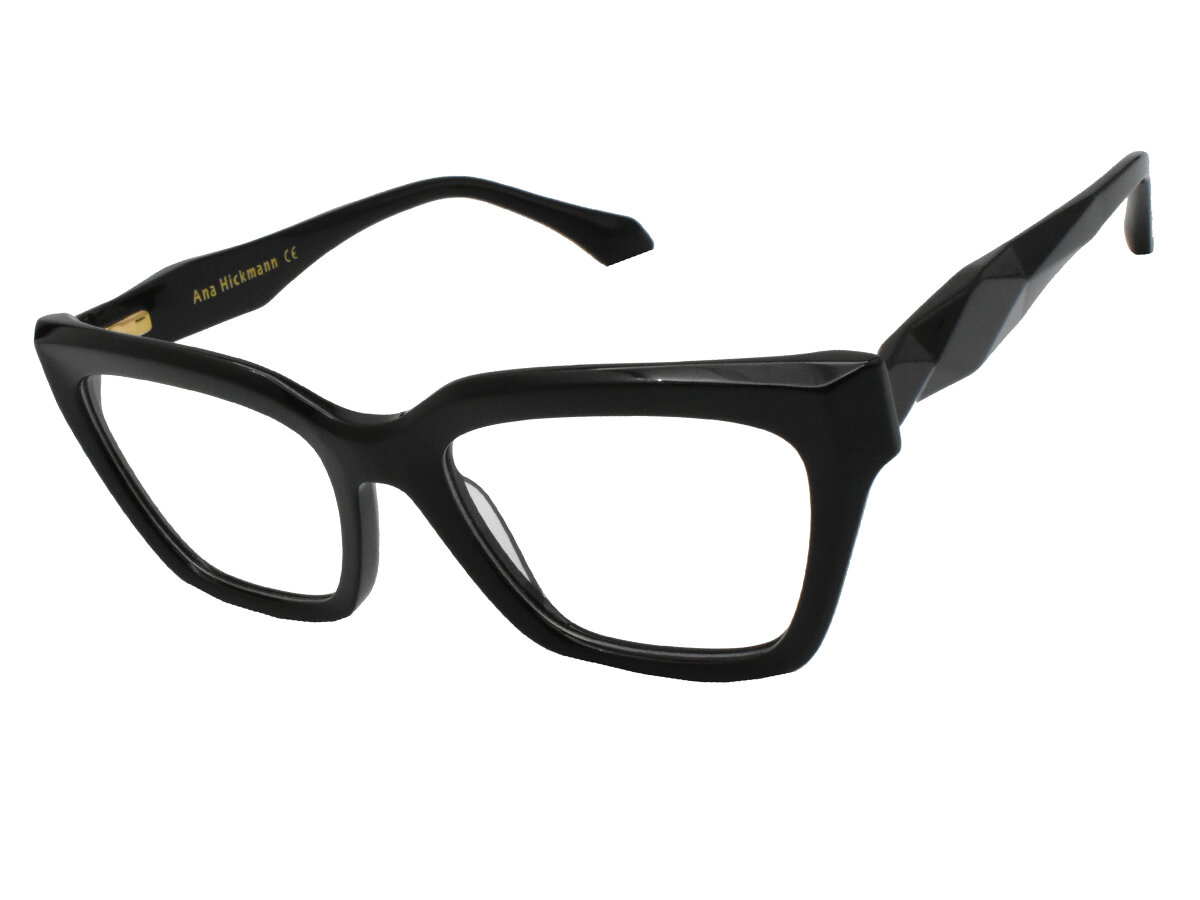 Оправа для очков Ana Hickmann AH6521 A01 пол Женский форма оправы Геометрическая цвет оправы Чёрный