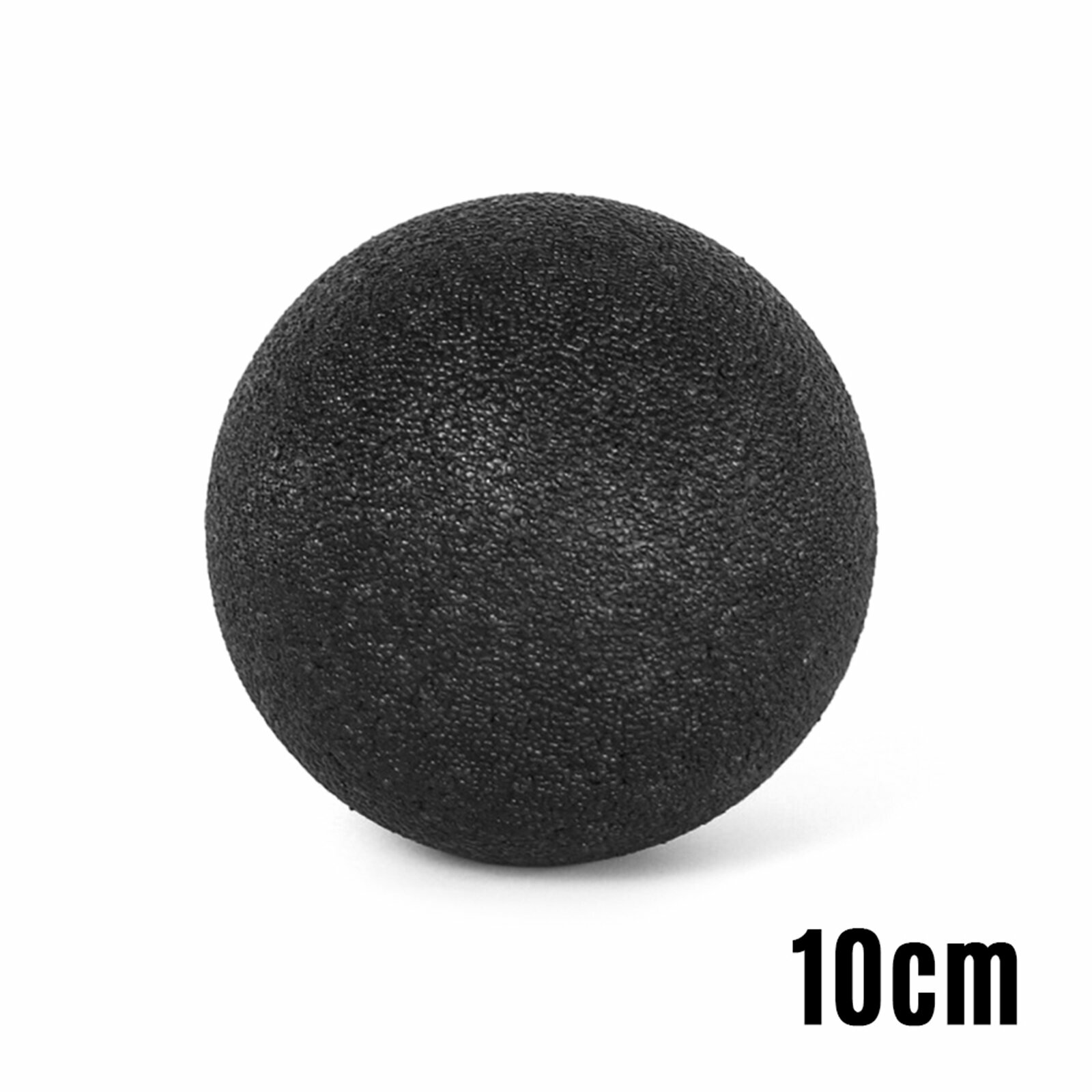 Мяч для йоги и массажа, терапевтический мяч для массажа, фитнес-мяч для йоги, снятие стресса с тела, массажный мяч для мышц, материал EPP, цвет Черный/Черный+Белый (по выбору), размер 8см/3.1дюйма, 10см/3.9дюйма (по выбору), вес 16г/0.6 унции, 32г/1.1