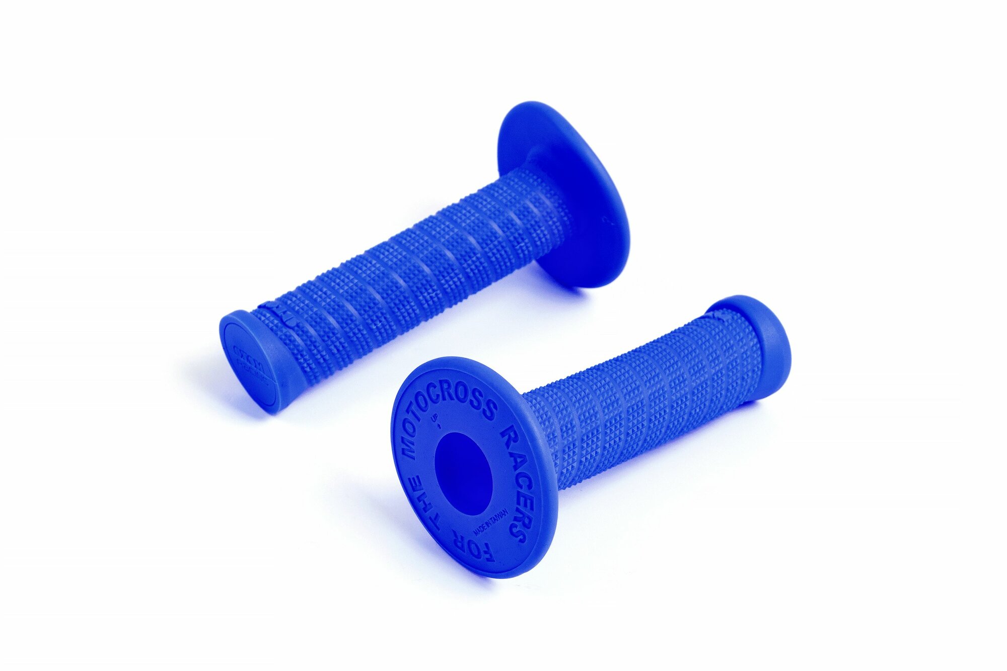 Грипсы универсальные OTOM 22-25 мм синие для мотоцикла