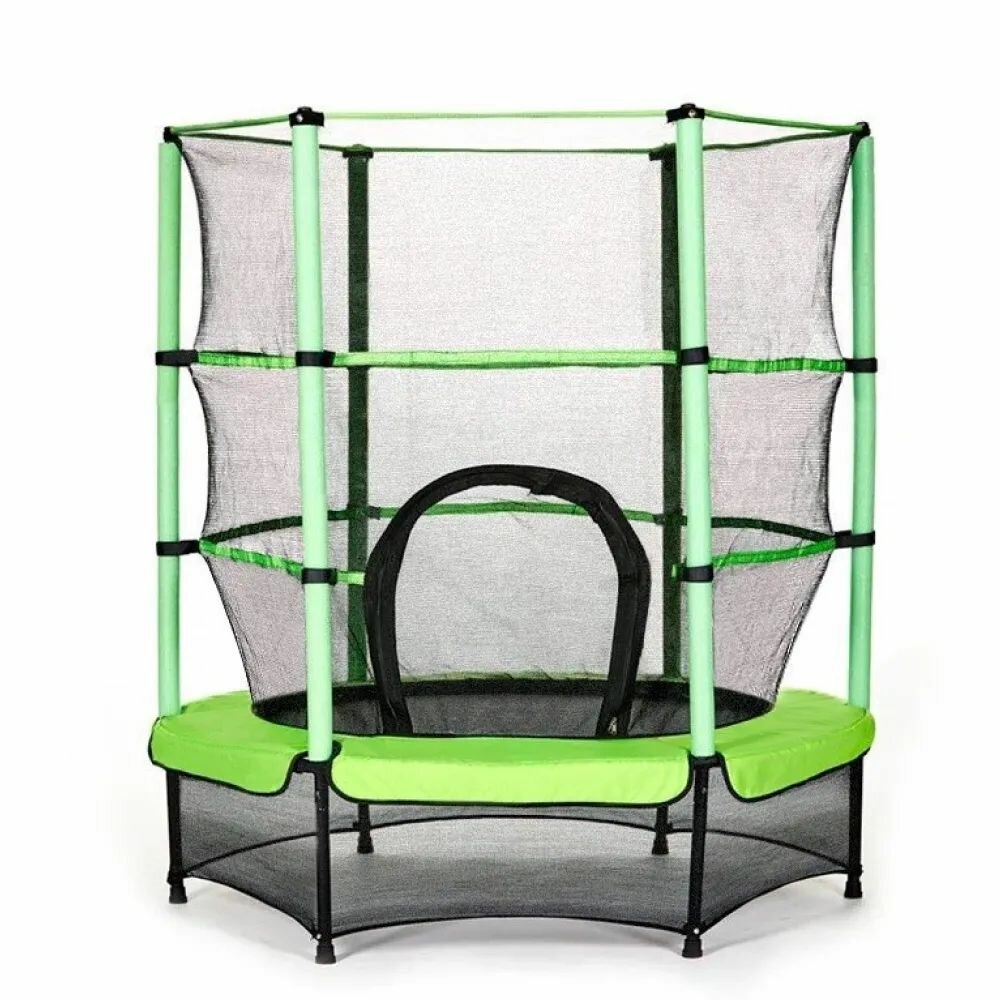 Батут каркасный Perfetto Sport 5ft, диаметр 1,4 м зелёный