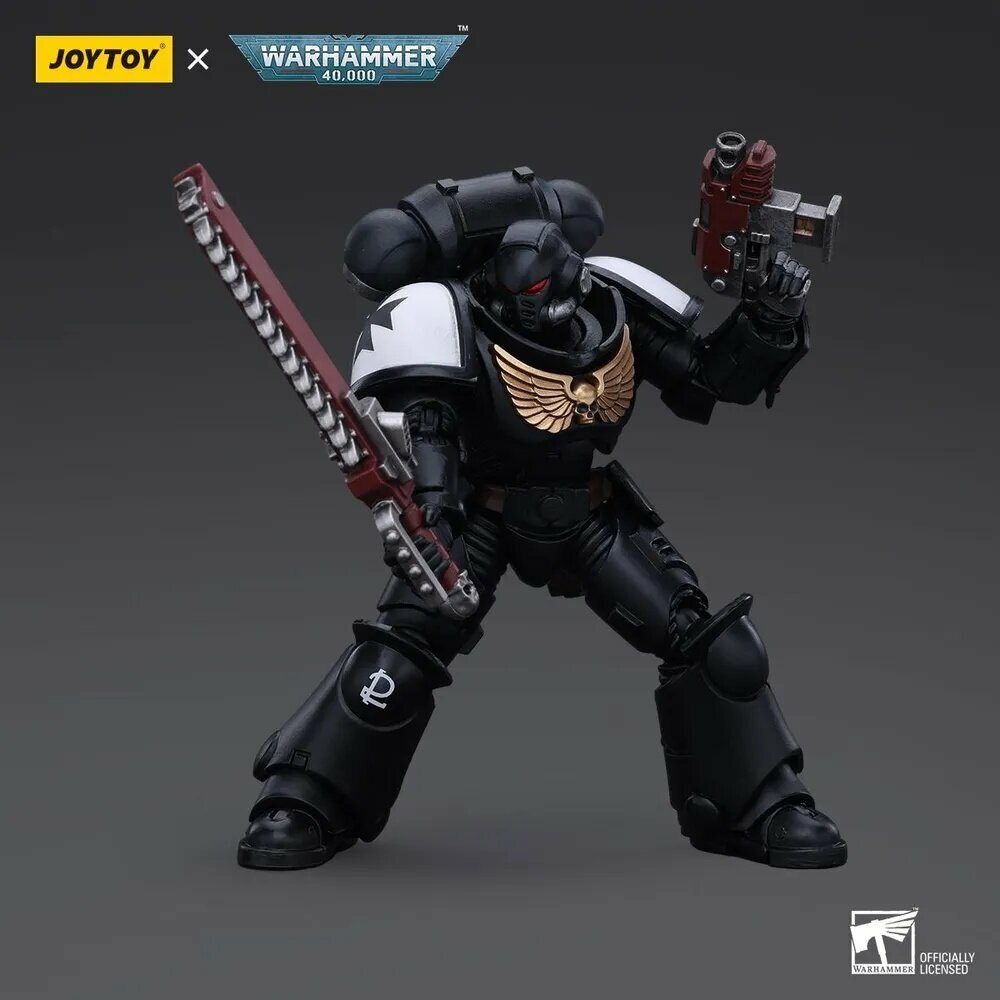 Аниме фигурки JOYTOY Warhammer 40000 1 18 Космические пеxотинцы Черные тамплиеры Outriders Брат